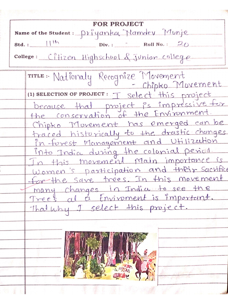 EVS Project 11th Science | PDF