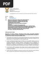 Approved Circular D3 of 2023 Revised Circular | PDF | Employment