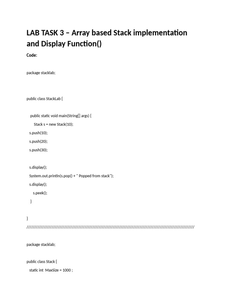 LAB 3 | PDF | Programming Paradigms | Computer Programming
