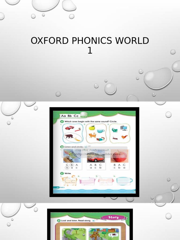 Oxford Phonics 1 | PDF