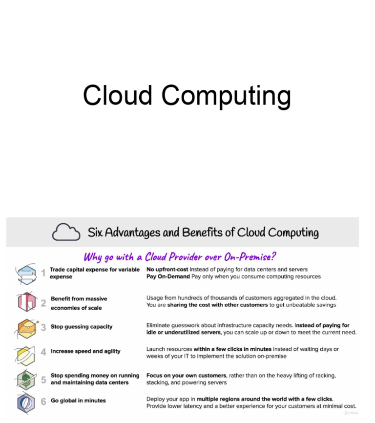 Cloud Computing | PDF