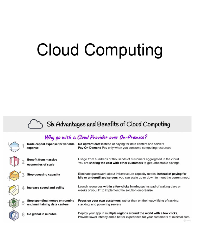Cloud Computing | PDF