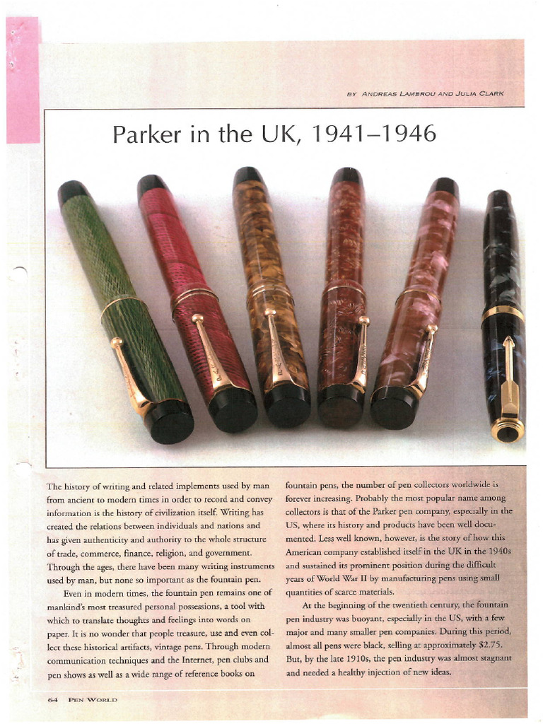 Fountain Pens 2 | PDF