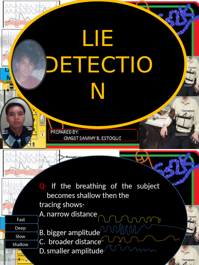 CRIM. 5 - Polygraphy - Q&A With Ans. Md. 2 | PDF | Polygraph | Lie