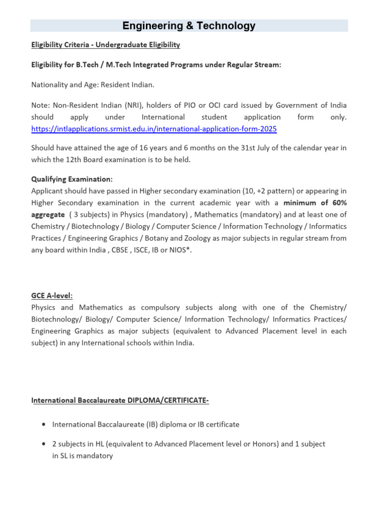Eligibility and Syllabus | PDF | Function (Mathematics) | Complex Number