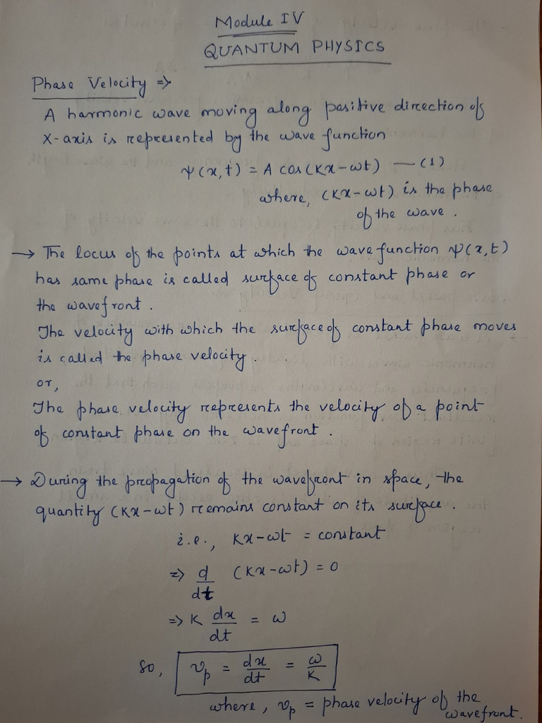 Quantum Physics Part-1 | PDF