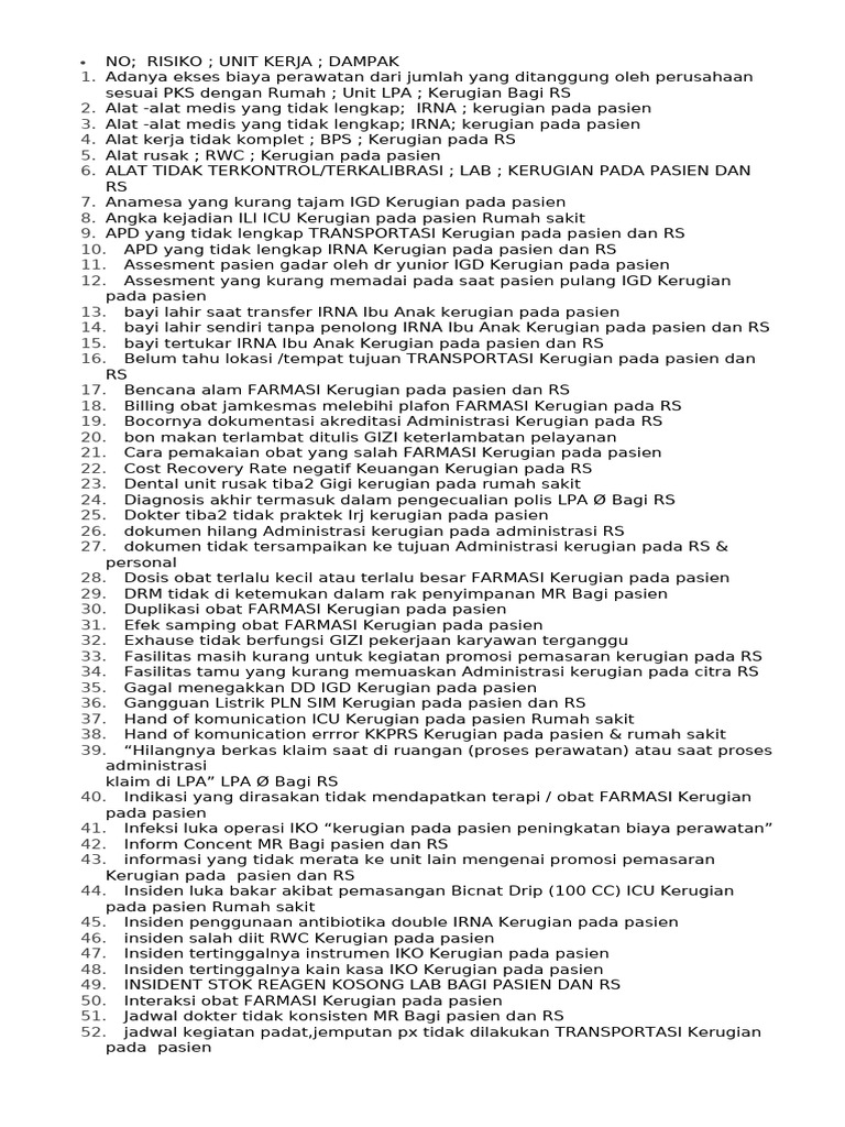 Contoh Redaksi MR | PDF