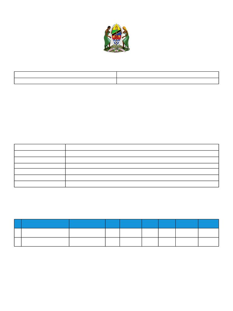 Kasanga School Tender Opening Report | PDF