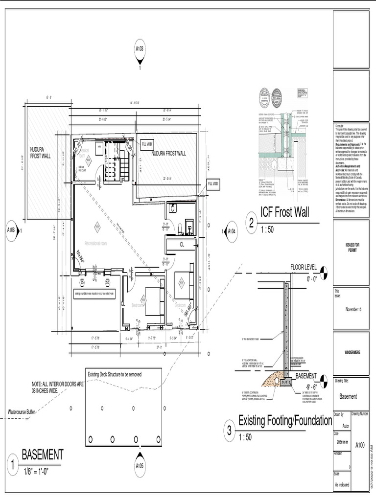 Windermere | PDF | Basement | Building Technology