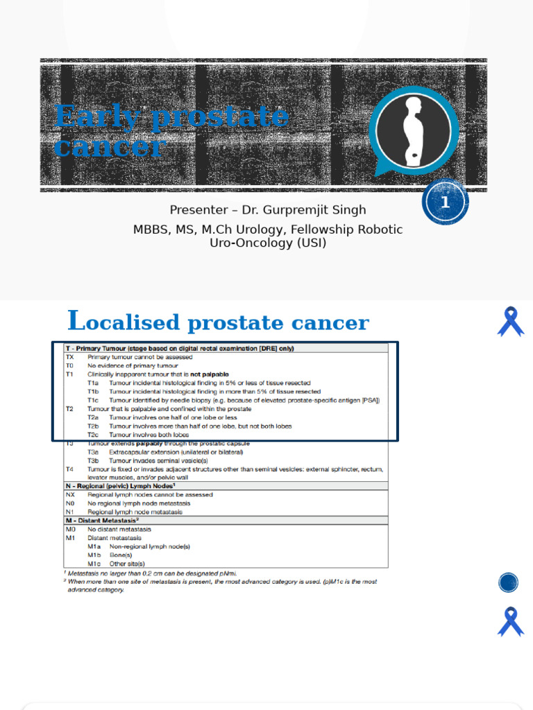 Early Prostate Cancer Final | PDF | Prostate Specific Antigen ...