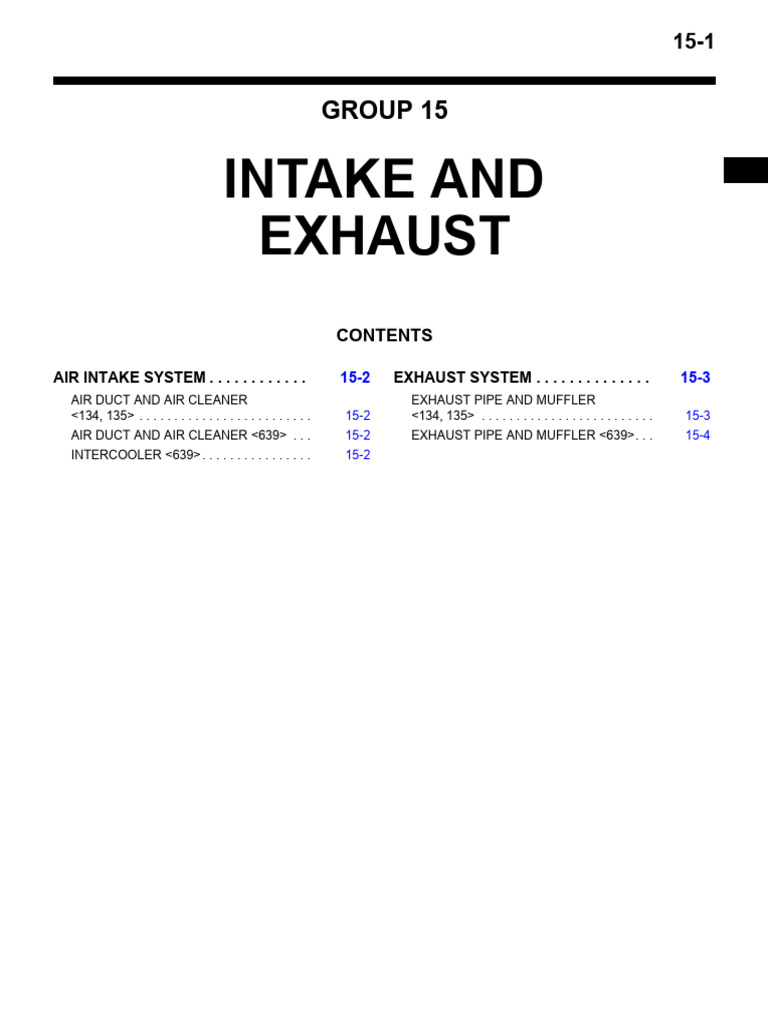15_Intake_and_Exhaust | PDF | Gas Technologies | Mechanical Engineering