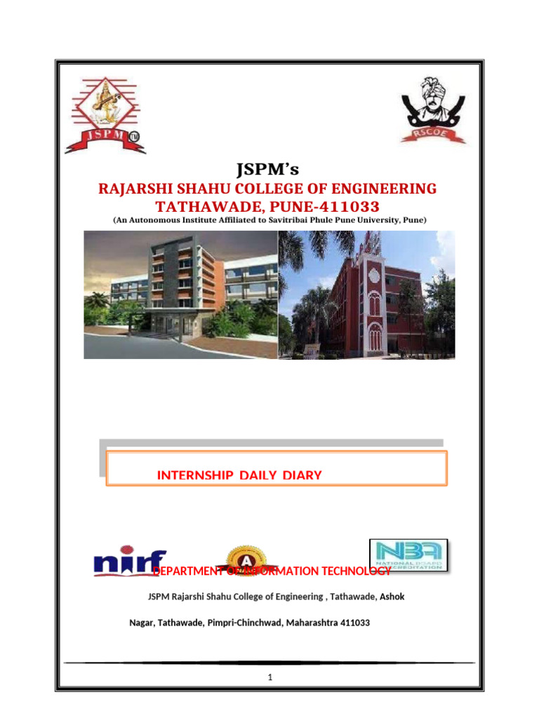 Internship Dairy Shantanu | PDF | Data | Experience