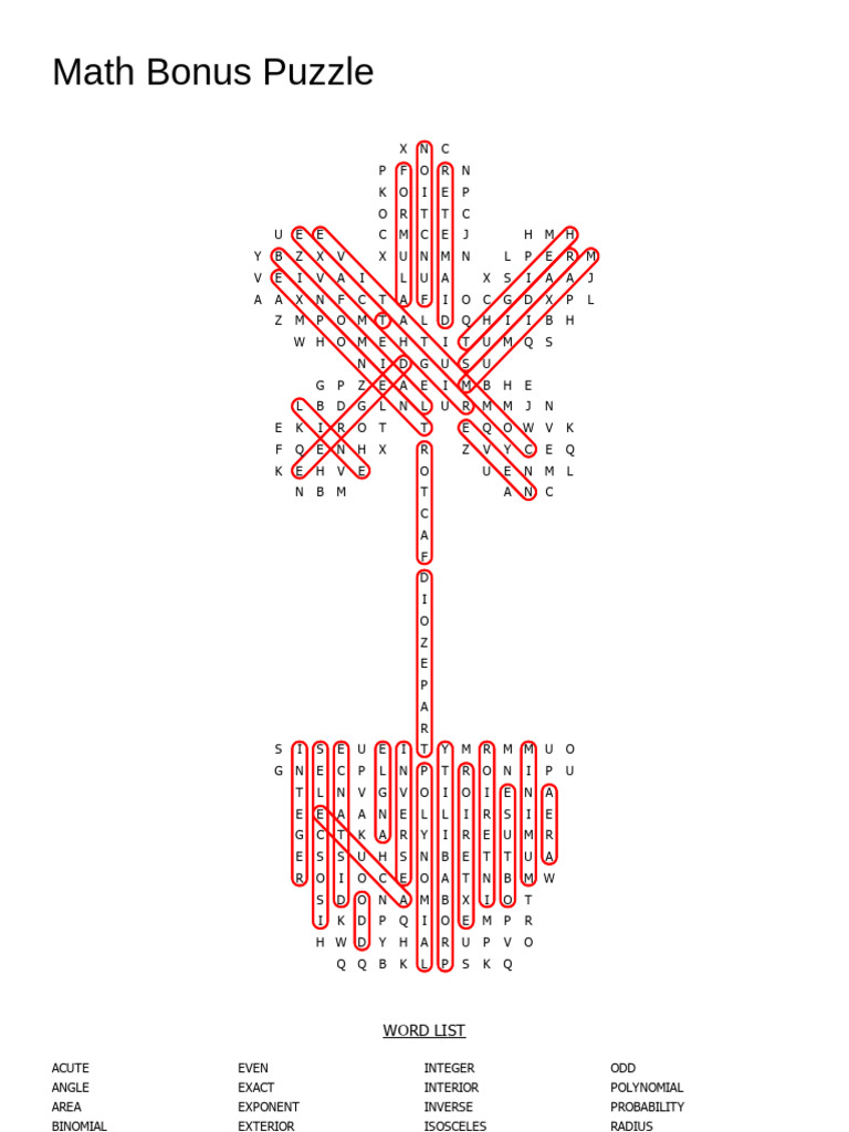 Math Bonus Puzzle 1736085179 | PDF | Number Theory | Mathematical Analysis