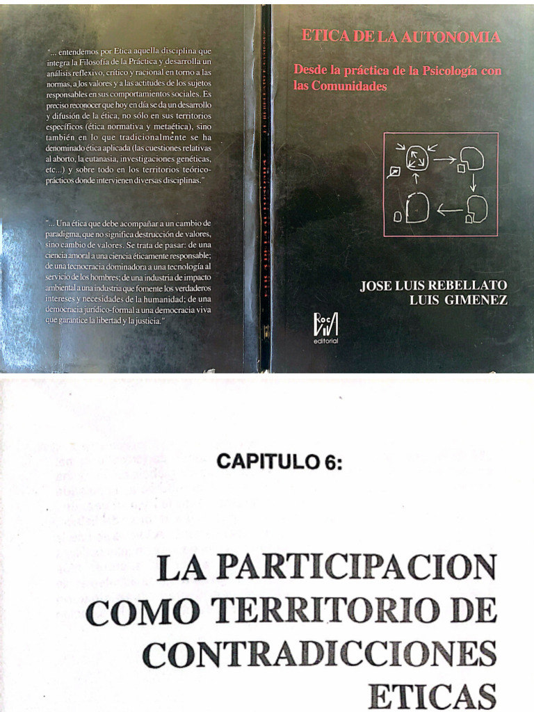 Etica de La Autonomia. 1997 Cap 6 | PDF