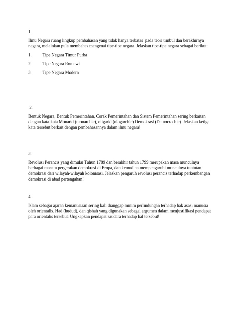 Muhammad Rifky Nugraha - Ilmu Negara - C | PDF