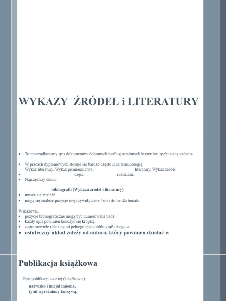 5 Wykaz Literatury | PDF