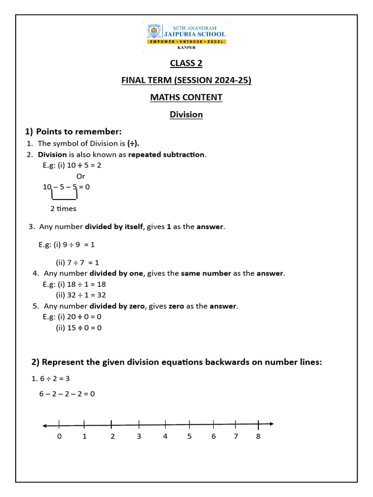 MathsDivis07122024115819_0 | PDF | Division (Mathematics) | Discrete ...