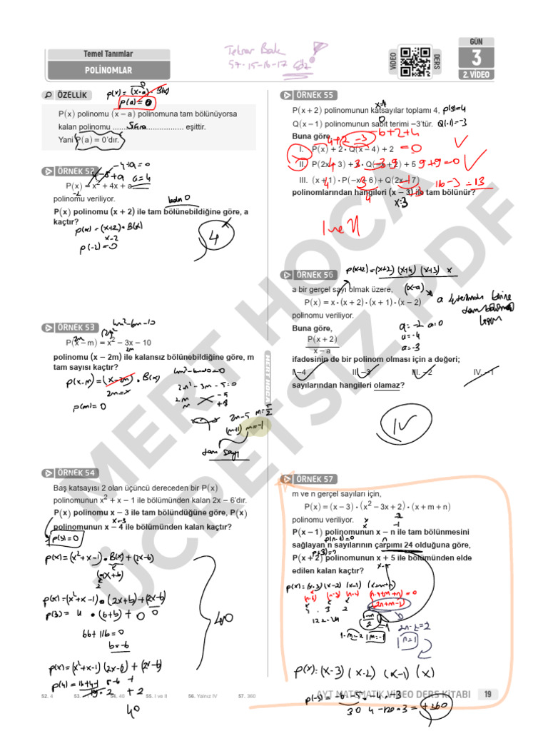 Polinomlar 3 | PDF