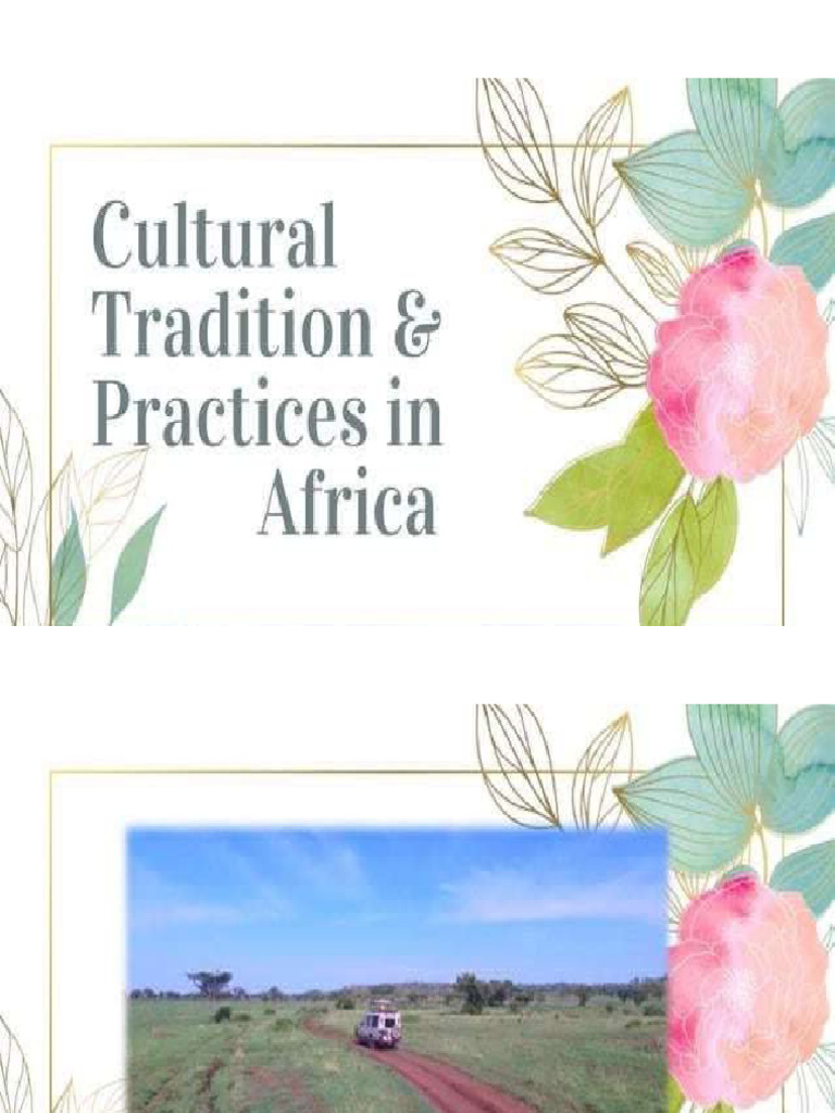 Ppt African Culture 3 | PDF