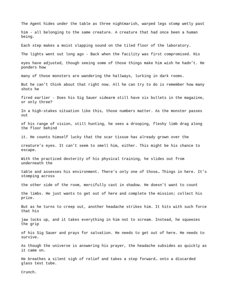 SCP-610: The Flesh That Hates Explained | PDF | Infection