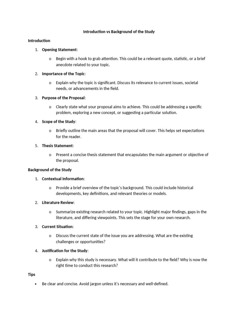 Introduction-vs-Background-of-the-Study | PDF
