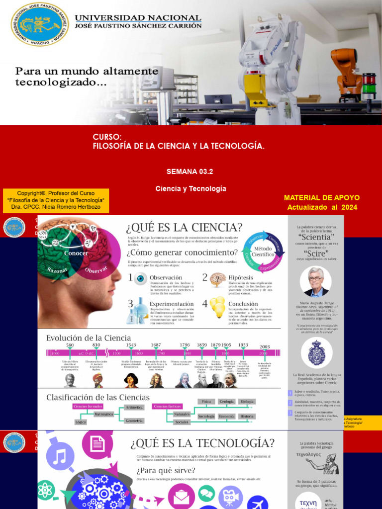 FCT 03-02 Ciencia y Tecnología I | PDF | Maestros | Science