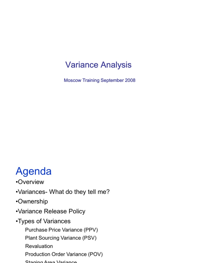 Purchase Price Variance Analysis | PDF | Invoice | Inventory