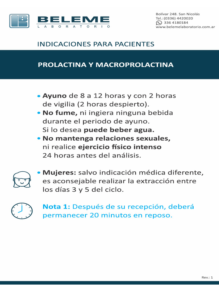 Prolactina - Macroprolactina | PDF