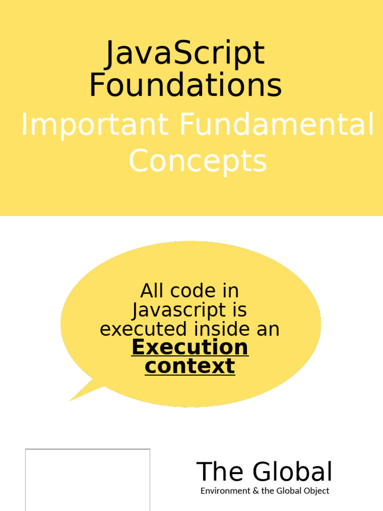 Js The Execution Context 1 1 Pdf Scope Computer Science Systems Engineering