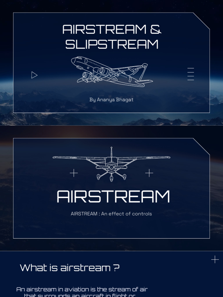 Airstream and Slipstream | PDF | Flight Control Surfaces | Flight