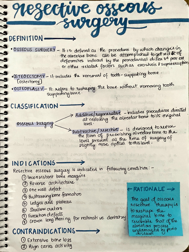 Resective Osseous Surgery | PDF