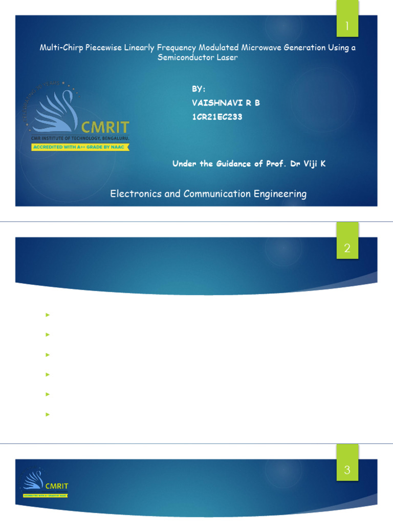 Research Article Presentation | PDF | Laser | Radar