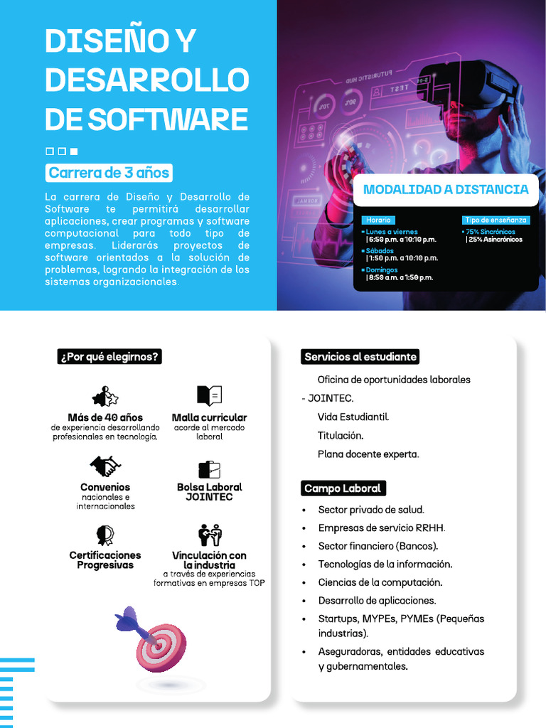 Malla Curricular Diseño Y Desarrollo De Software 1 Pdf