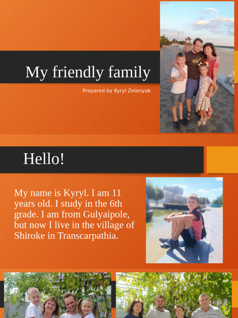 My Family | PDF