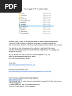 Nukitashi Improvement Patch | PDF