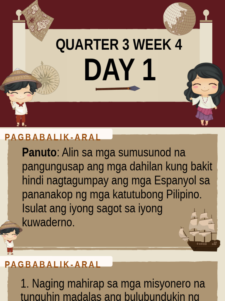 G5Q3 Week 4 Ap PPT1 | PDF