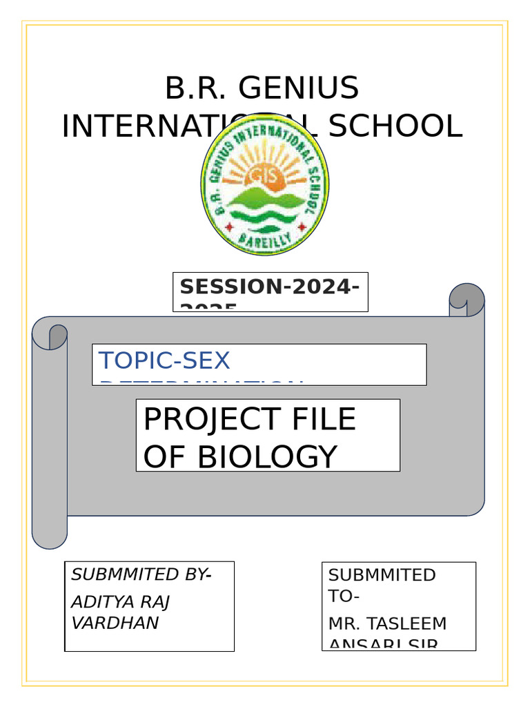 Bio Front Page | PDF