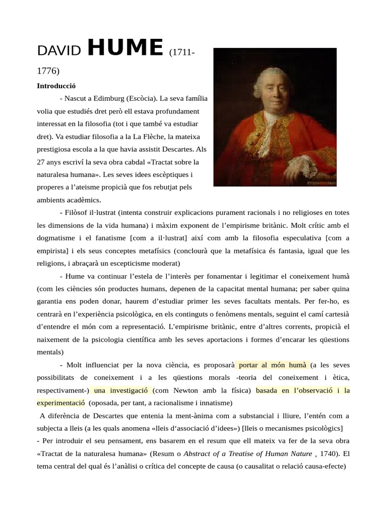 David Hume | PDF
