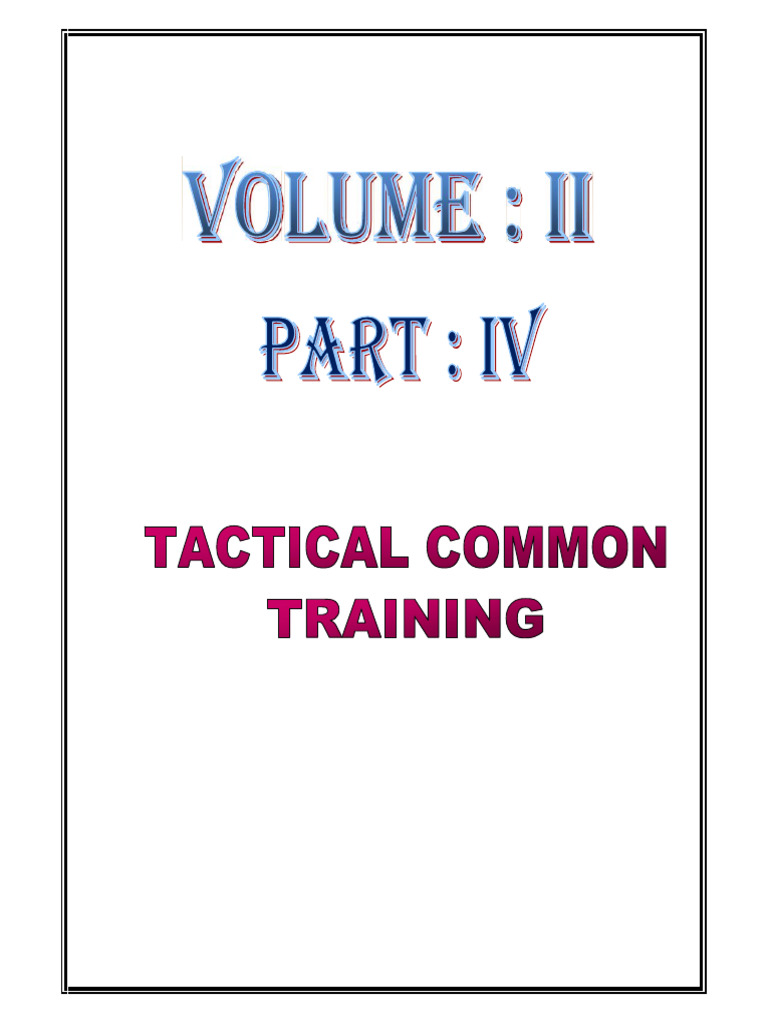 04 Tac Comm TRG (640 Pages) | PDF | Military | Warfare