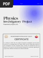 Physics - Refractive Index of Perspex | PDF | Refraction | Refractive Index