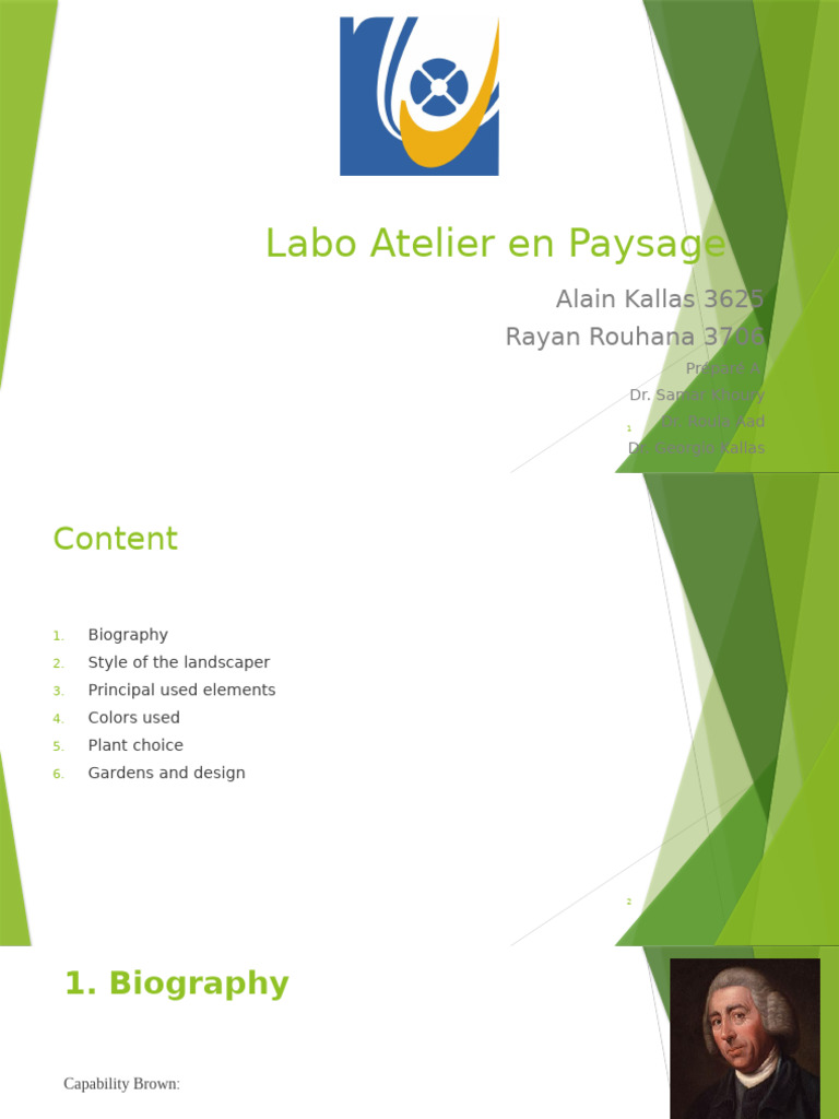 Capability Brown | PDF | Gardens | Environmental Design