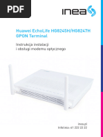 Instrukcja Instalacji Play Box Net Router HFC Kaon | PDF