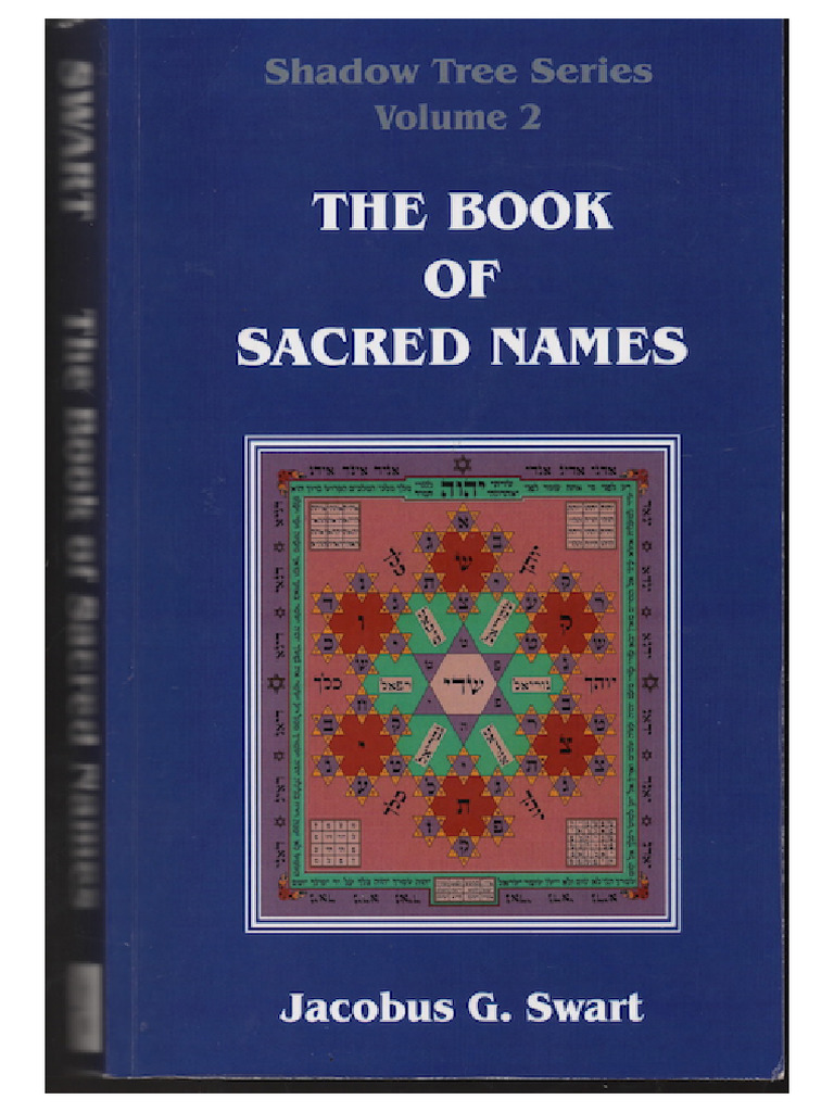 Book of Sacred Names, J Swart (Smaller | PDF