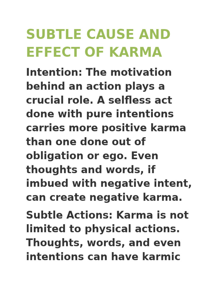 Cause and Effect | PDF