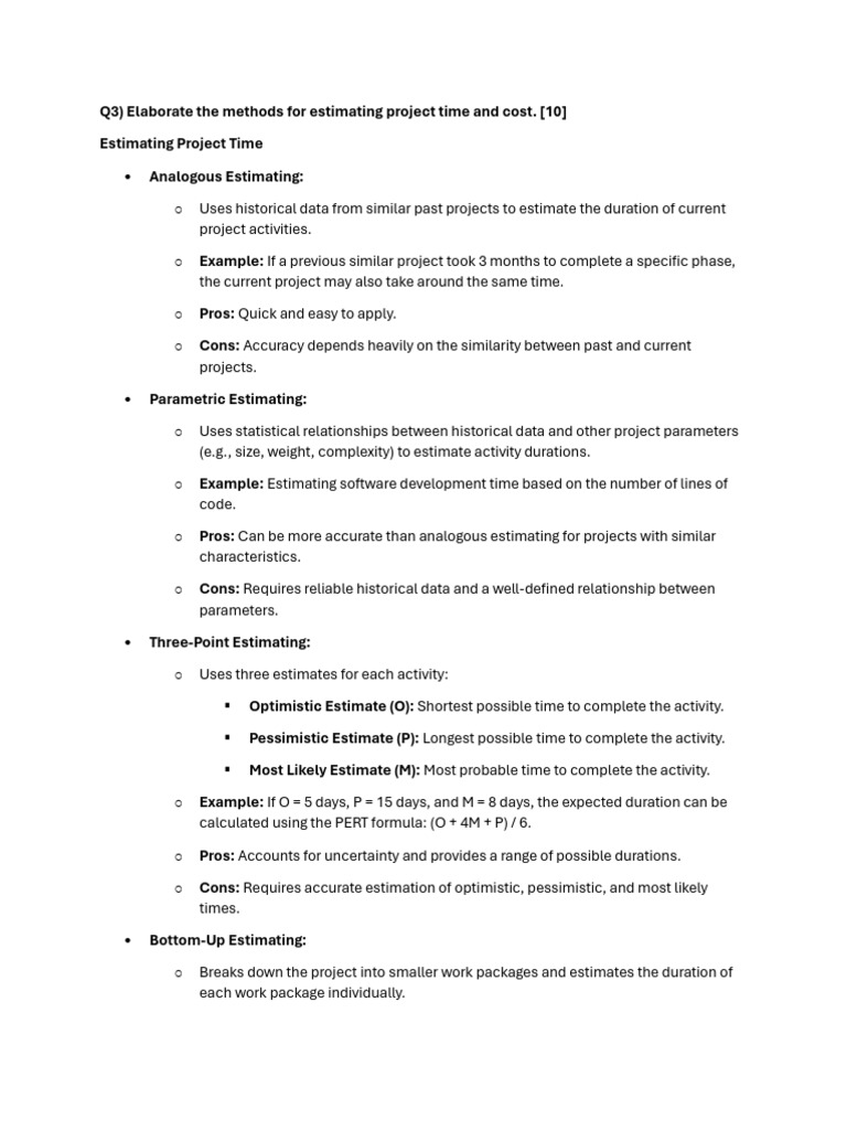 Pm10 Marks 2 | PDF | Project Management | Risk Management