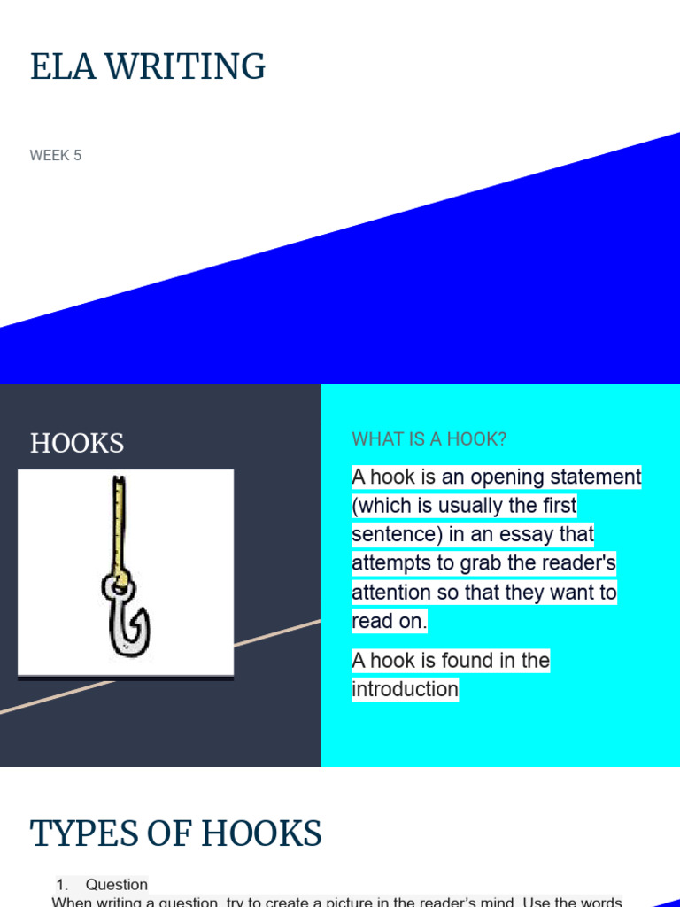 Crafting Engaging Hooks for Essays | PDF