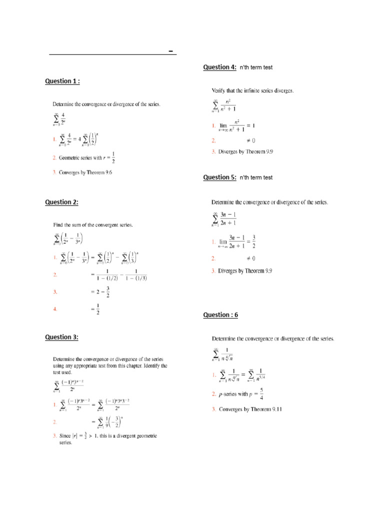 Math 152 Tutorial 1 | PDF Math 152 Tutorial 1 | PDF