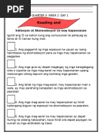 Makabansa Q3 Week1 | PDF