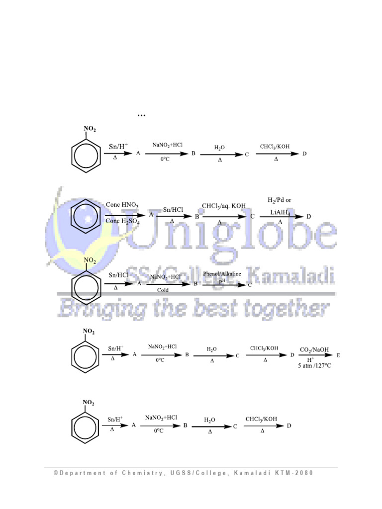 Organic Conversion Questions 2080 Part-II | PDF