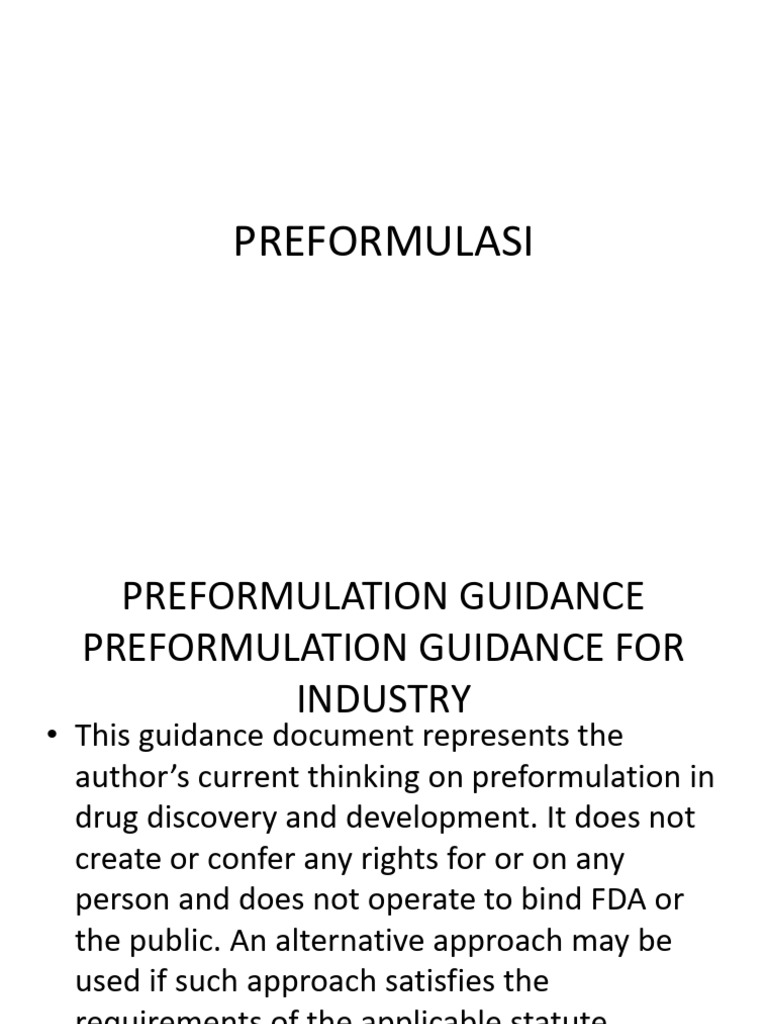 Preformulasi Merged | PDF | Topical Medication | Acid Dissociation Constant